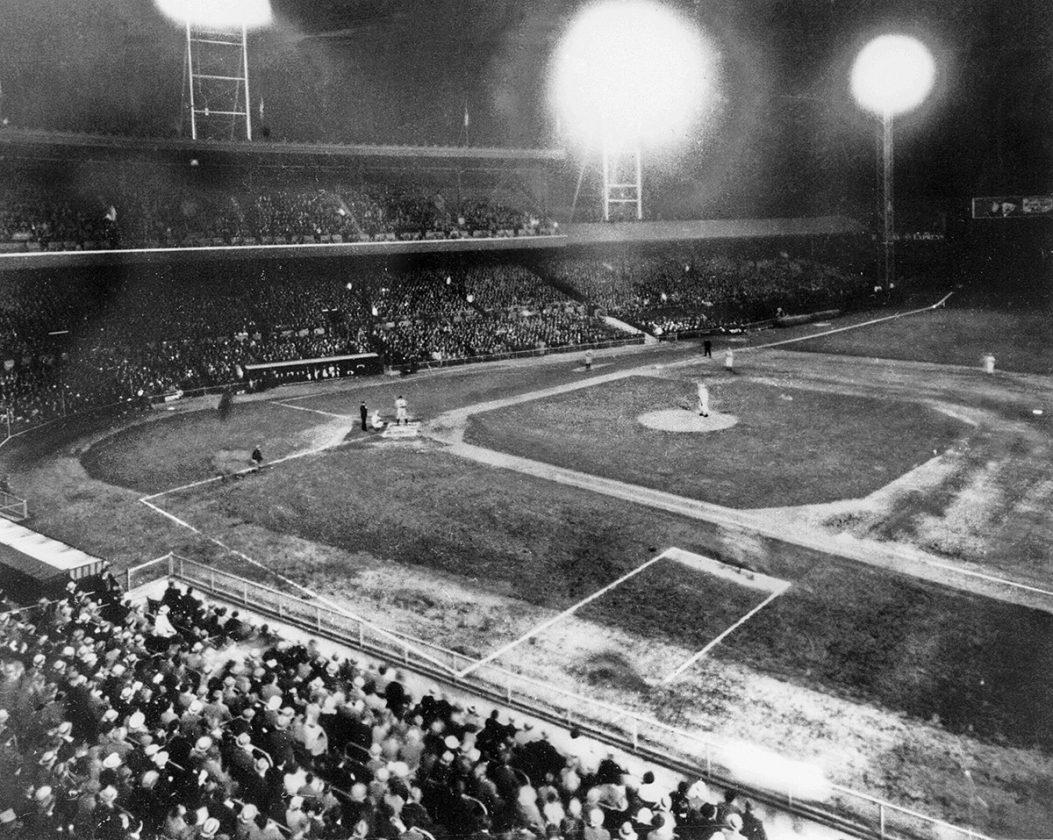 Today in History: First Major League Baseball night game played in ...